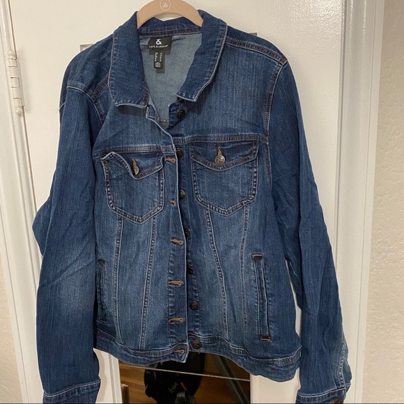 Love & Legend | Jackets & Coats | Love Legend Eliza Blue Denim Cotton ...